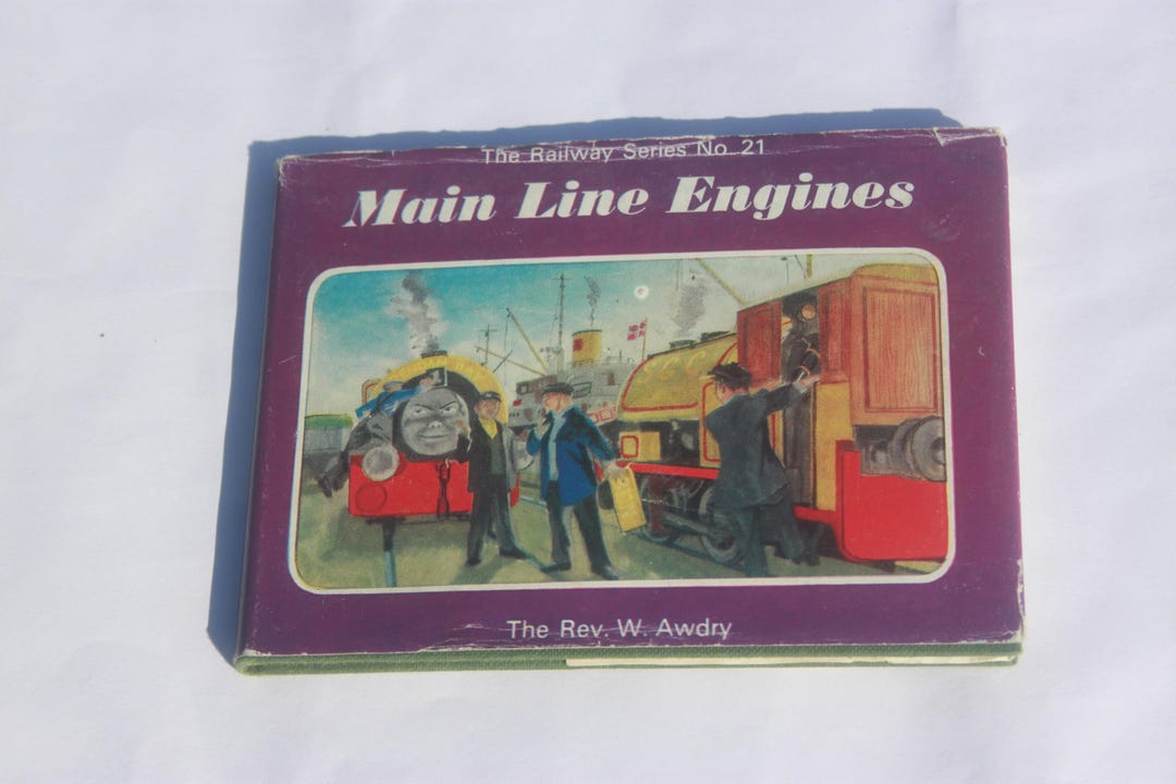 Vintage Thomas the Tank Engine Book Main Line Engines Rev W Awdry ...