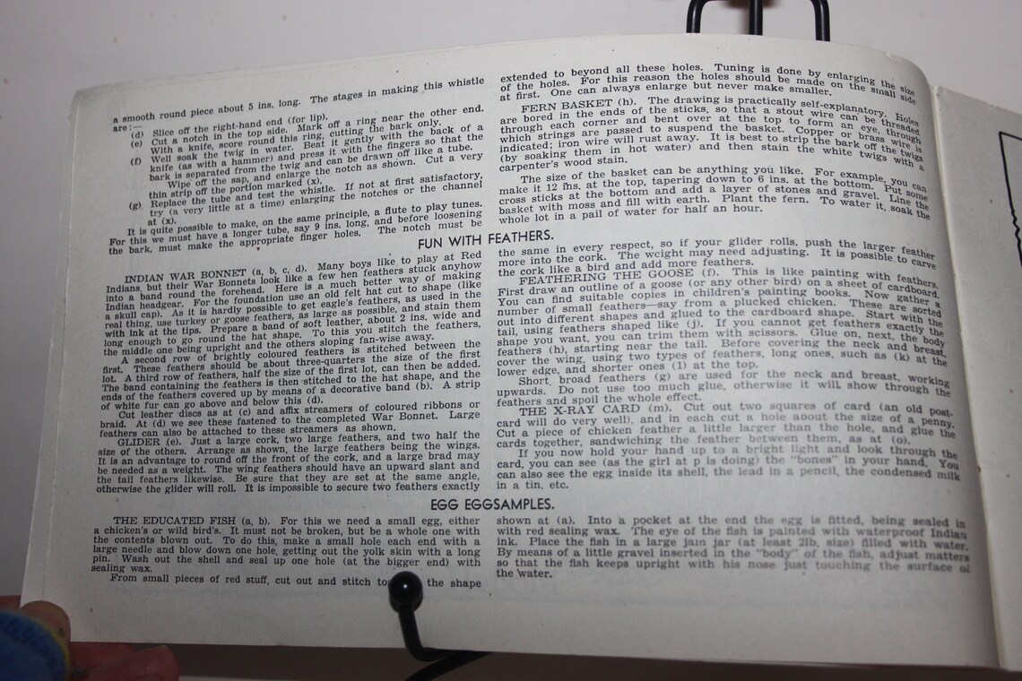 Nature's Toys William Bagley SB 1940s Crafts From - Etsy UK