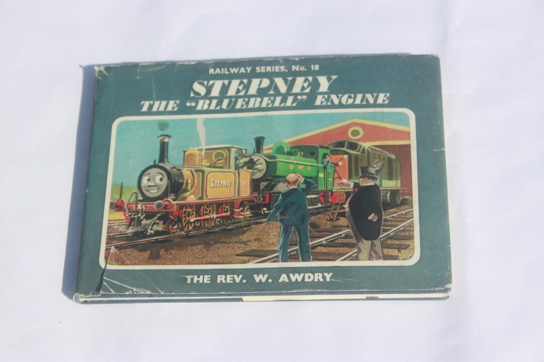 Vintage Children's Thomas the Tank Engine Book Rev W Awdry Stepney the ...