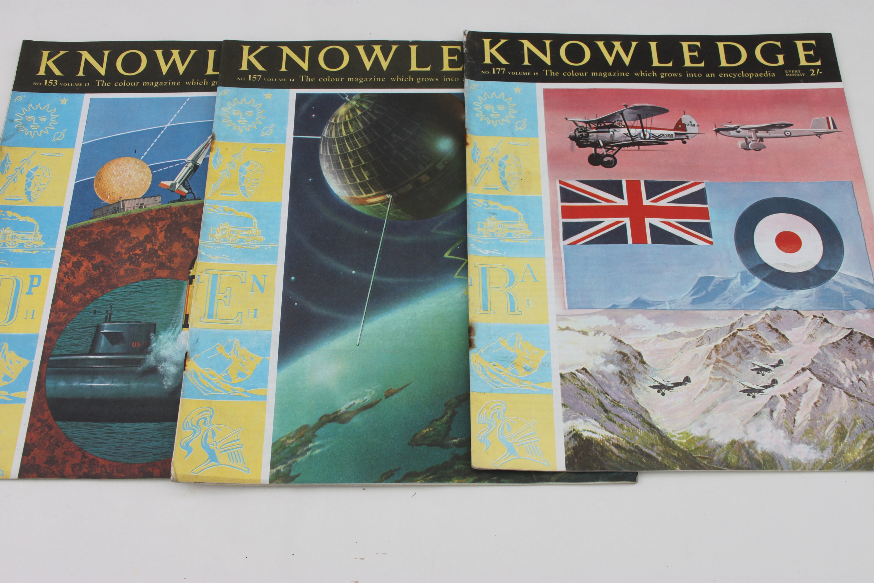 Knowledge Children's Magazine, Three Issues, Colour Illustrations, Nos ...