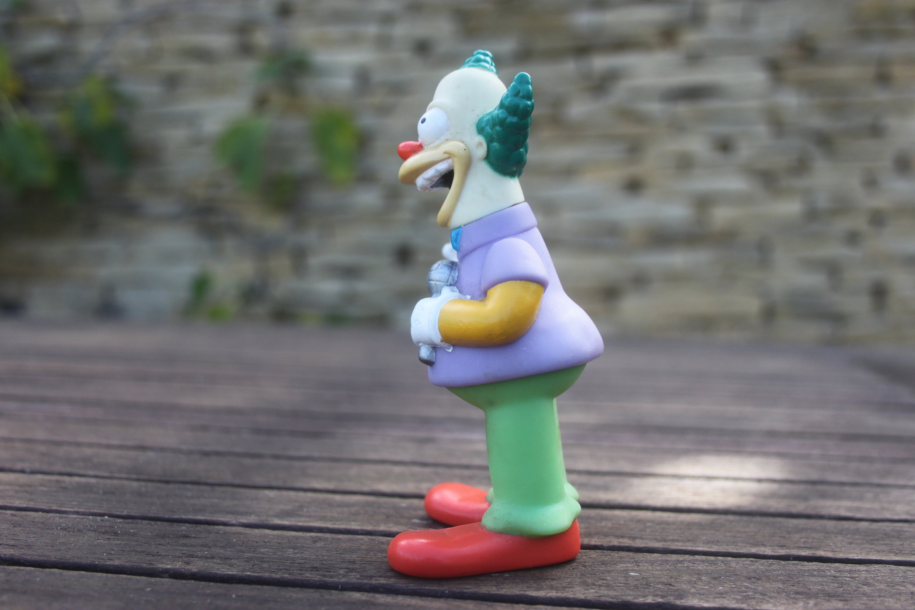 Vintage Simpsons Figure, Krusty the Clown, Burger King 2000, - Etsy