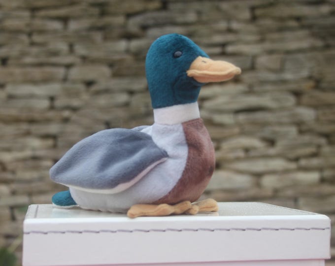 Ty Beanie Baby Jake the Mallard 1998 Soft Toy Ducks Plush Toys ...