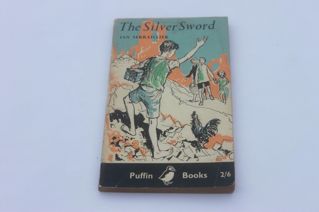 Vintage Children's Book Silver Sword Serraillier Puffin 1960 World War ...