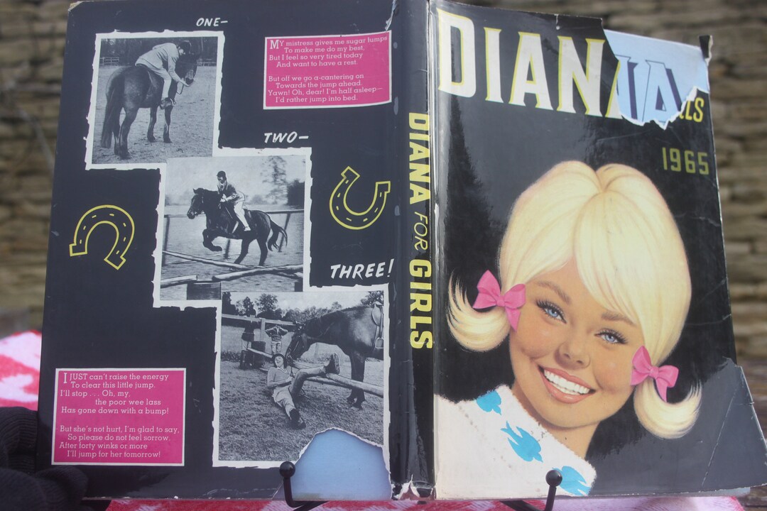 Diana Girl's Annual 1965 With Torn Wrapper, Clean Inside, Girls ...