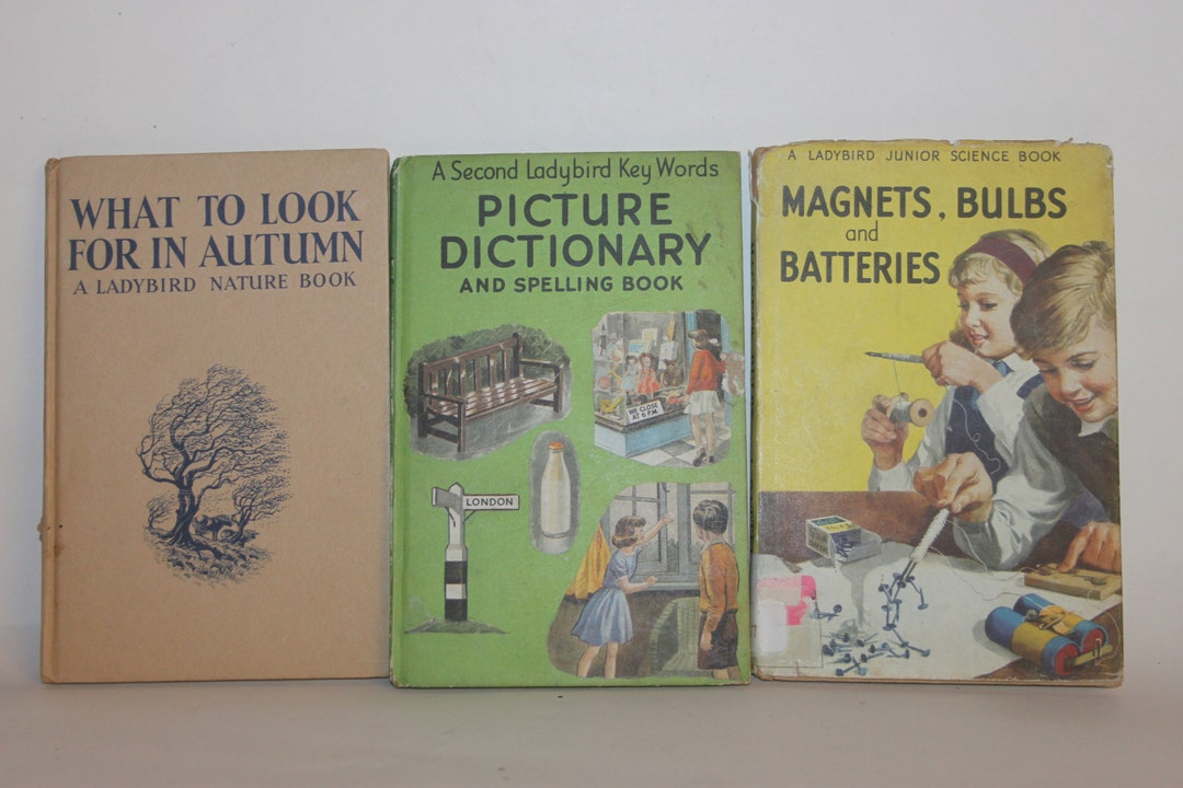 Three Ladybird Books, What to Look for in Autumn, Magnets Bulbs and ...