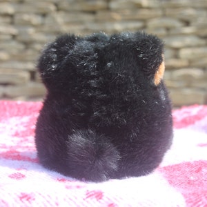 Vintage Plush Swibco Bear Puffkins Benny Black Bear, No Swing Tag, Cute ...
