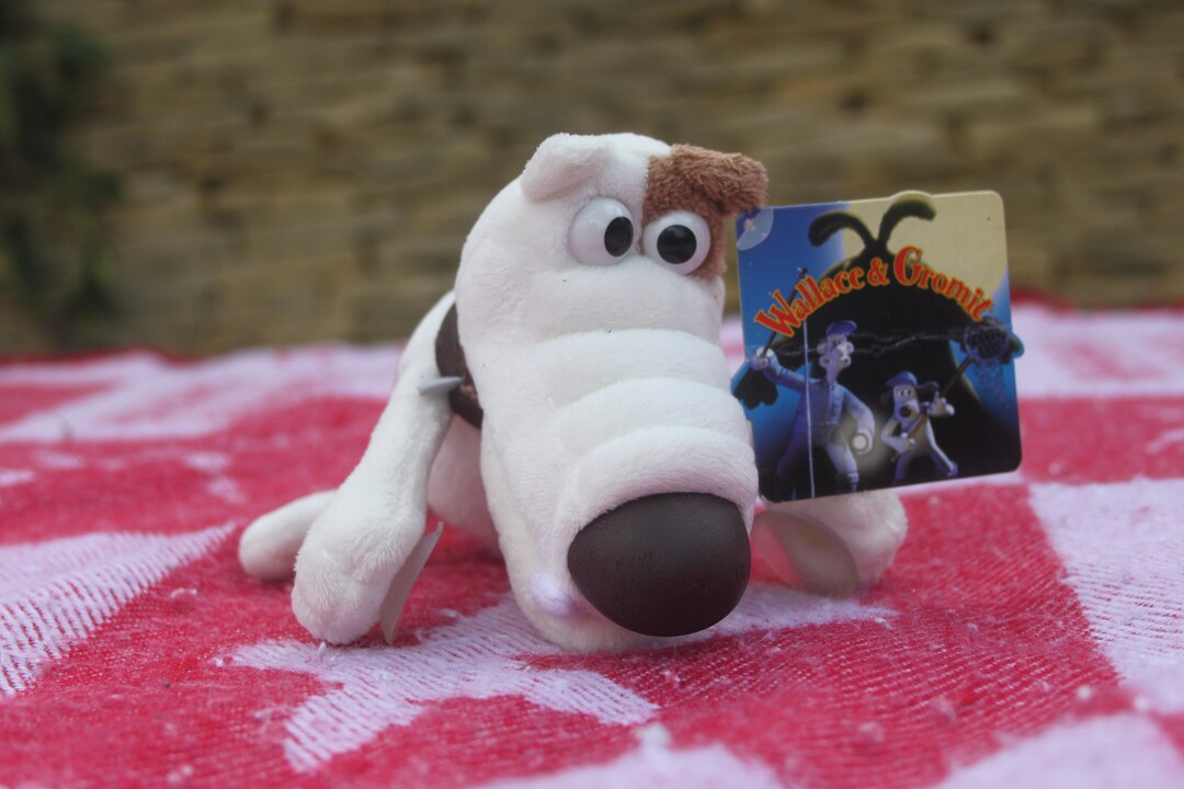 Plush Stick on Philip From Wallace and Gromit, Original Card Tag ...