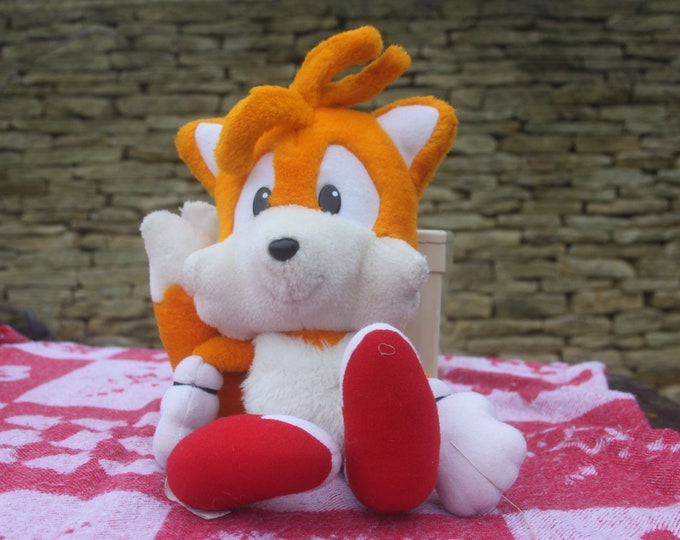 Sega Sonic Tails Soft Plush Toy 1990s About 36 Cms Length, Orange ...