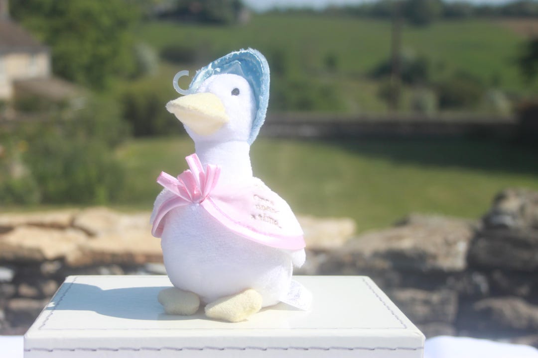 Plush Jemima Puddleduck Toy 16 Cms Tall,world of Beatrix Potter Rattle ...