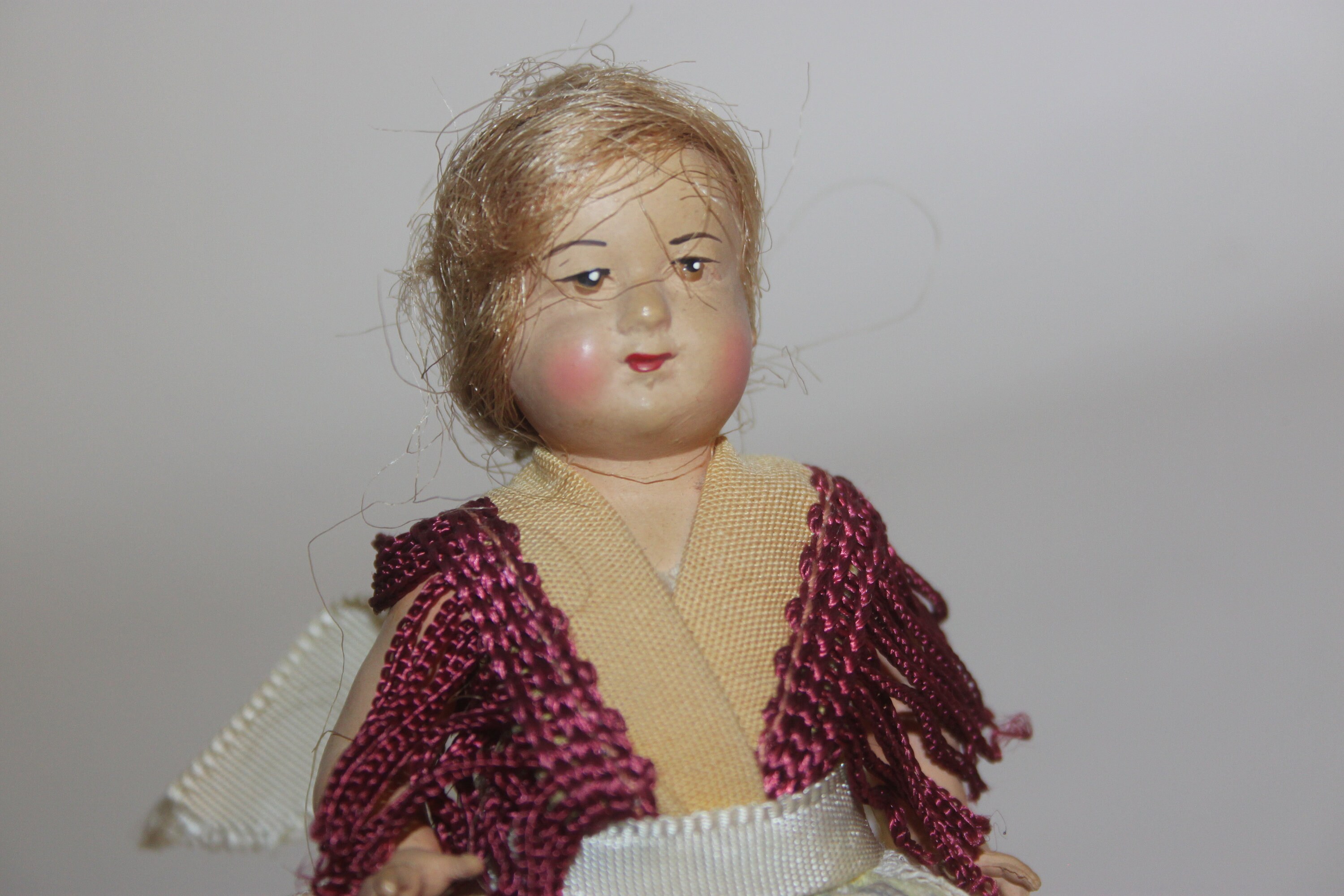 Tiny Miniature Vintage Costume Doll 11 Cms Tall Celluloid - Etsy UK