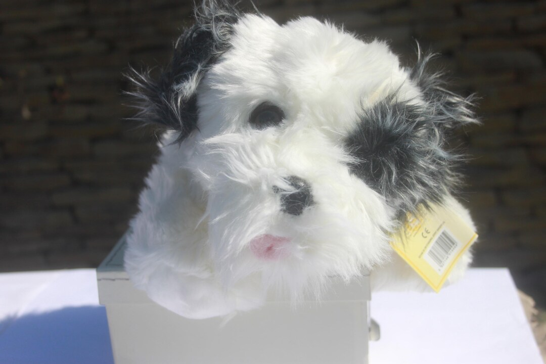 Cuddly Plush Toy Old English Sheepdog Toy Large Very Soft Fur Excellent ...
