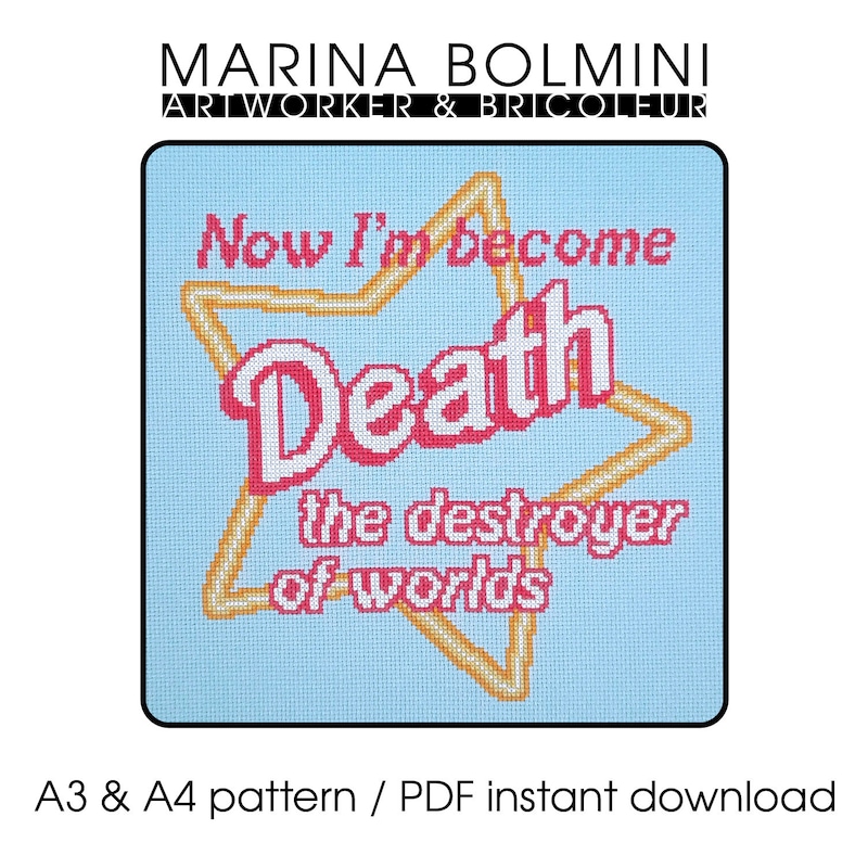 Death Star Cross Stitch - Etsy