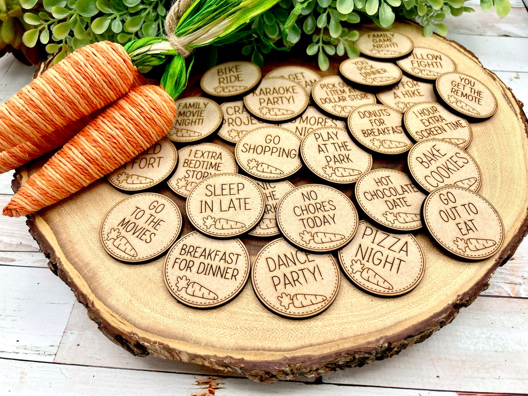 Easter Egg Hunt Tokens, Easter Egg Stuffers, Easter Basket Stuffers for ...