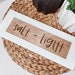 Salt Light Wood Sign 3D Engraved Sign Faith Sign Home Decor Laser ...