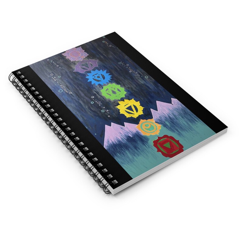 Manifestation Notebook Floating Chakras in the Mountains - Etsy
