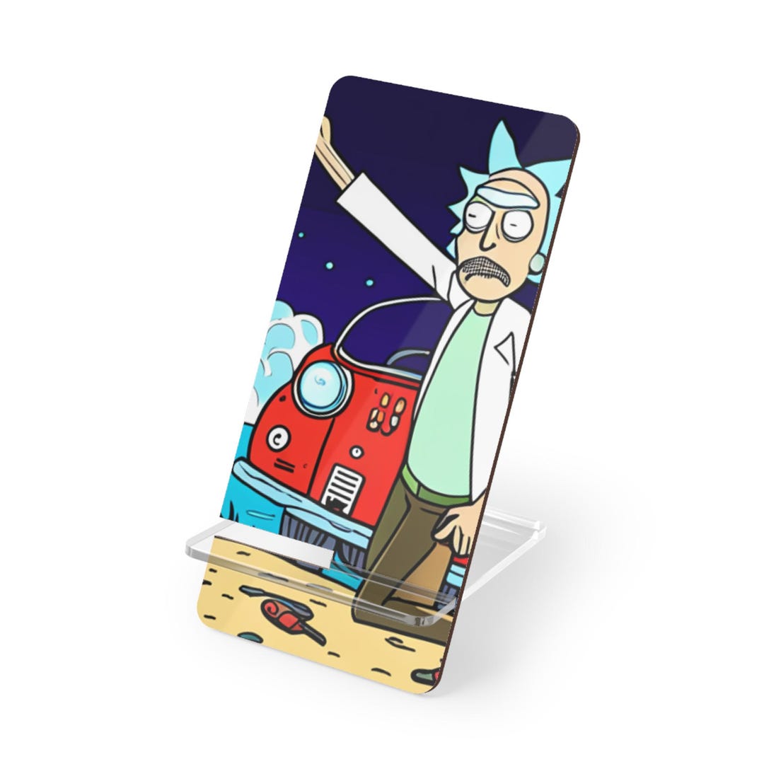 Rick and Morty Mobile Display Stand for Smartphones - Etsy