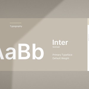 Beige Minimal Brand Guidelines Presentation With Powerpoint Keynote ...