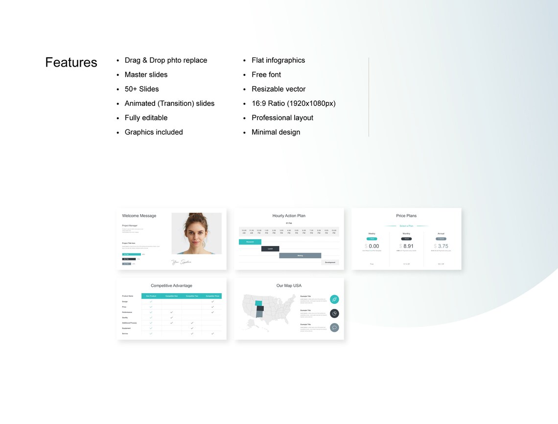 Project Management Report Presentation Powerpoint Template | Business ...