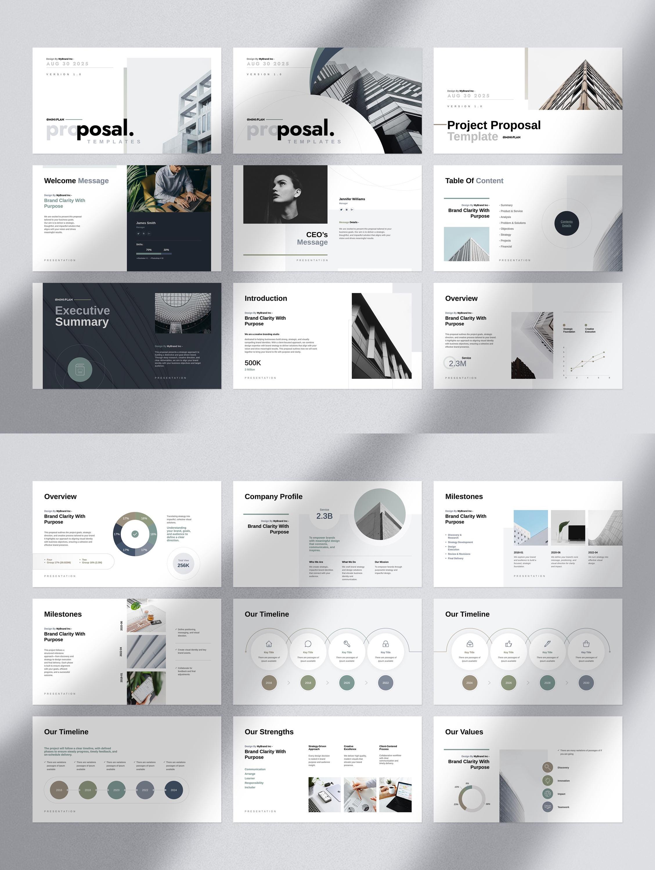 Project Proposal Presentation With Powerpoint, Keynote, Google Slides ...