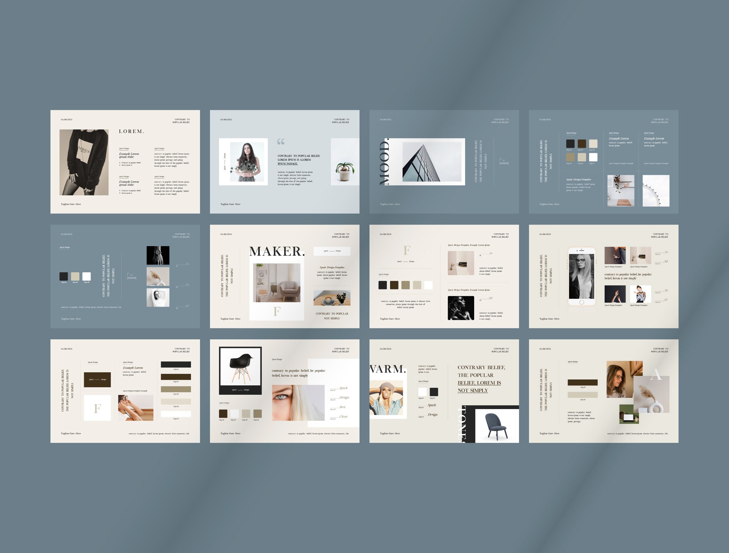 Brand Guideline Presentation Template Brand Proposal - Etsy