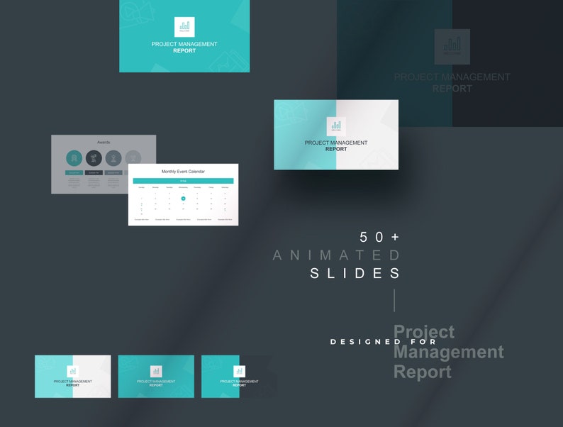 Project Management Report Presentation Powerpoint Template Business ...