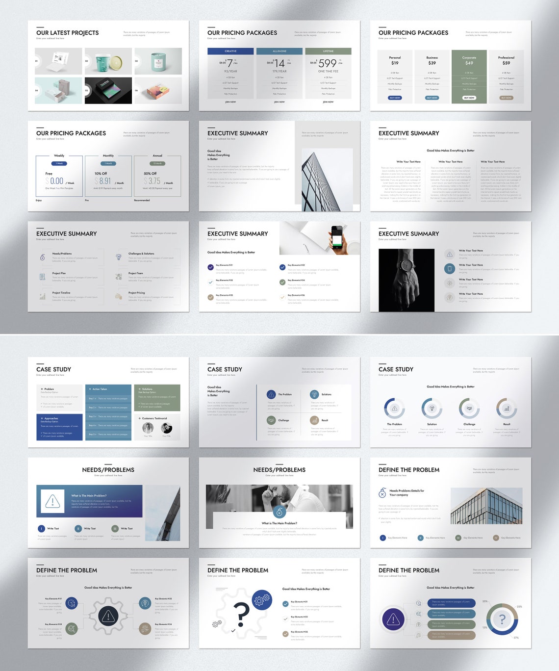 Canva Project Proposal Presentation Template Business Proposal Template ...