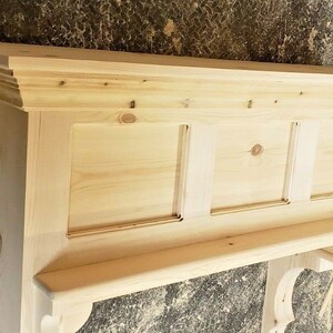 PINE COOKER HOOD Over Aga Kitchen Unit - Etsy UK
