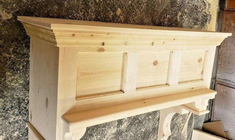 PINE COOKER HOOD Over Aga Kitchen Unit - Etsy UK