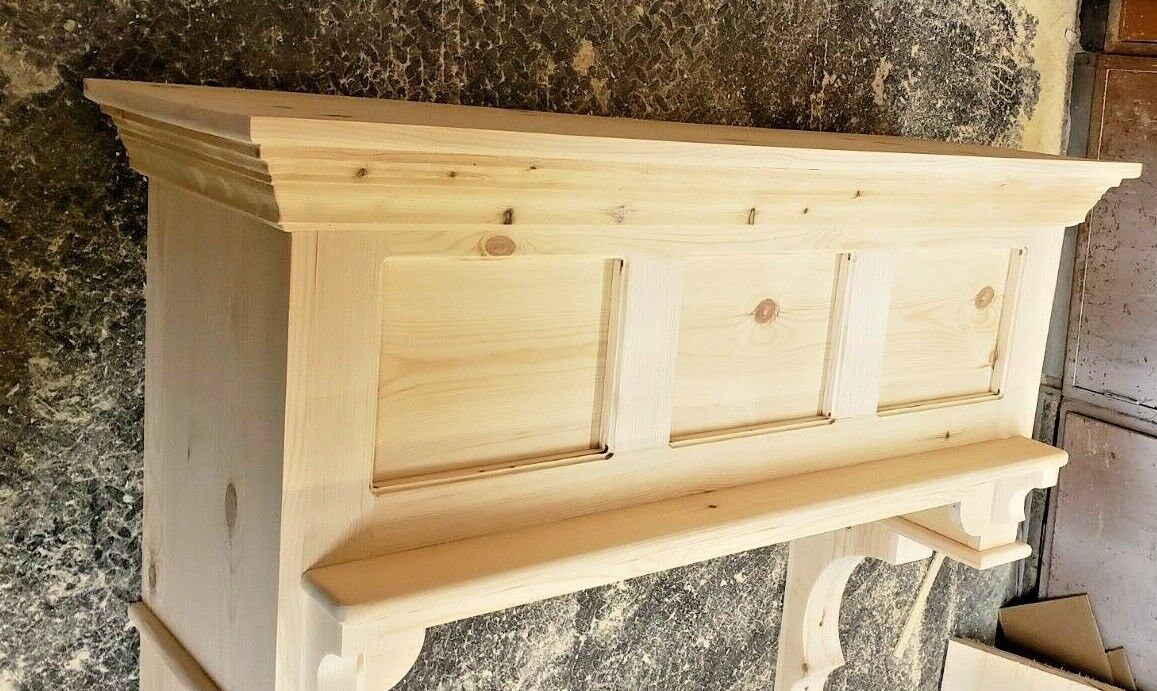PINE COOKER HOOD Over Aga Kitchen Unit - Etsy UK