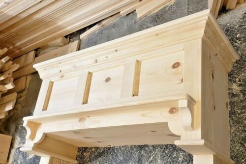 PINE COOKER HOOD Over Aga Kitchen Unit - Etsy UK