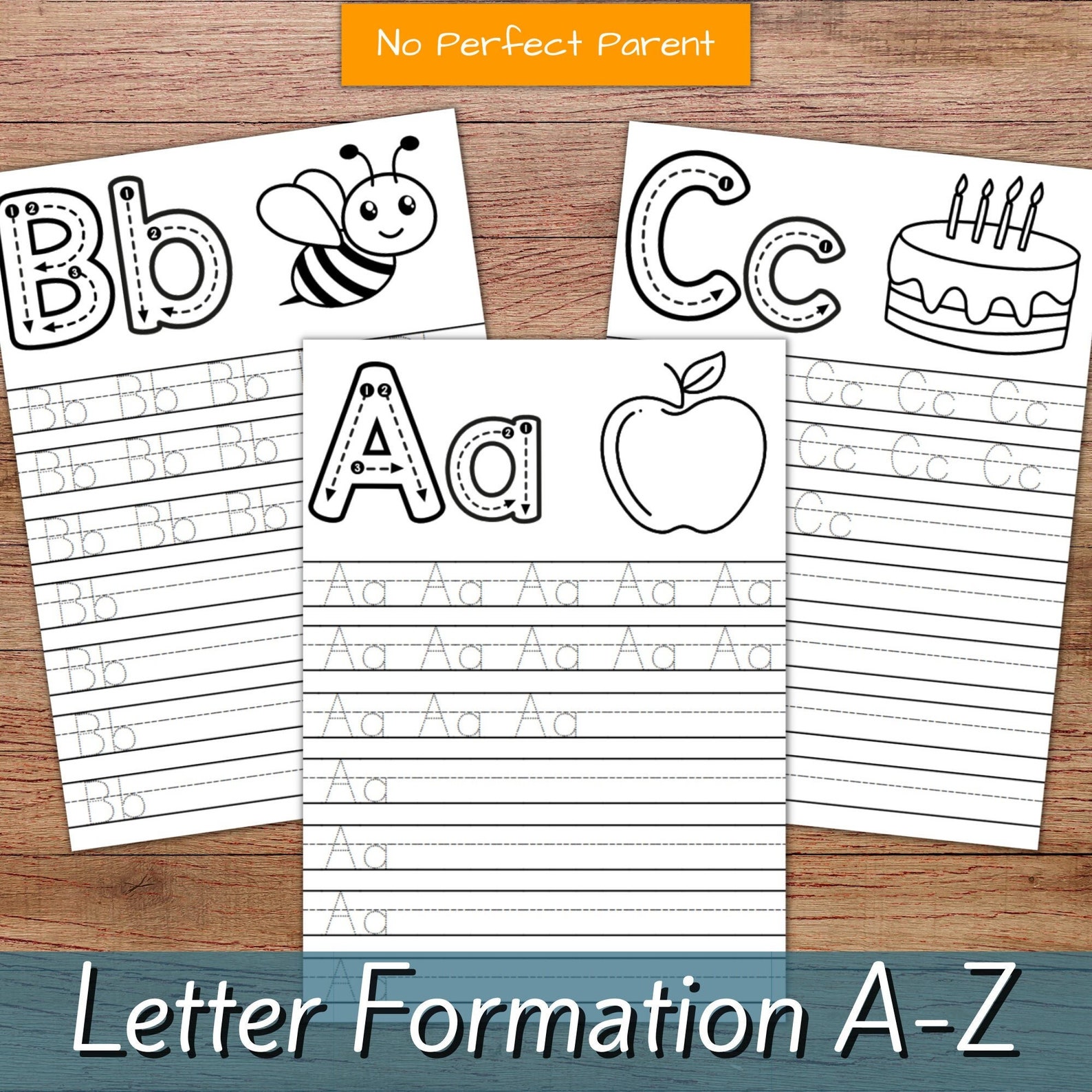 Printable Letter Tracing Worksheets for Kids Teach Your Child to Write ...