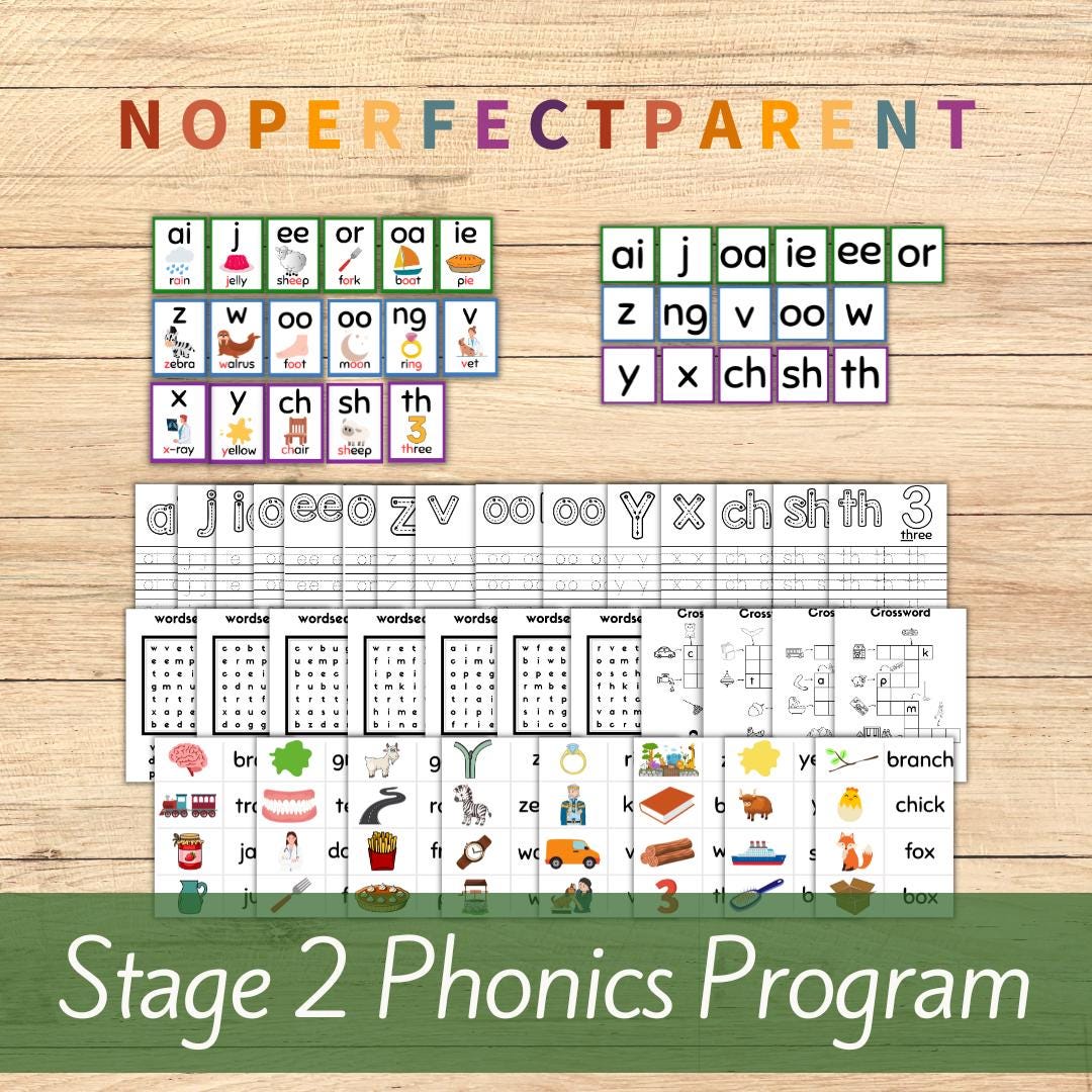 Learn to Read Stage 2 Phonics Programme| Instant Download| Teach Kids ...