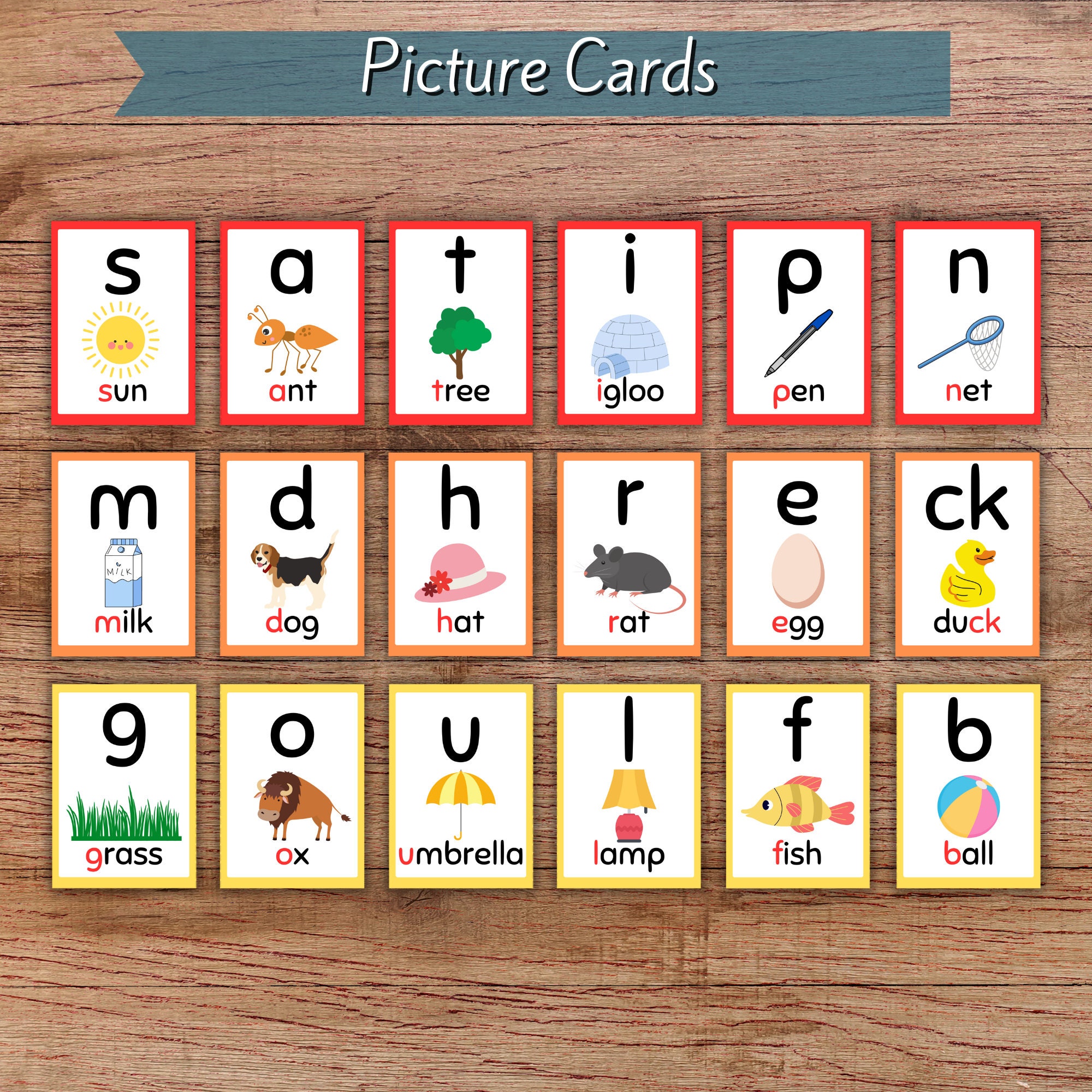 Stage 1 Phonics Programme Instant Download 90 Pages Learn to Read Teach ...