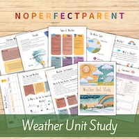 Weather Unit Study - Etsy