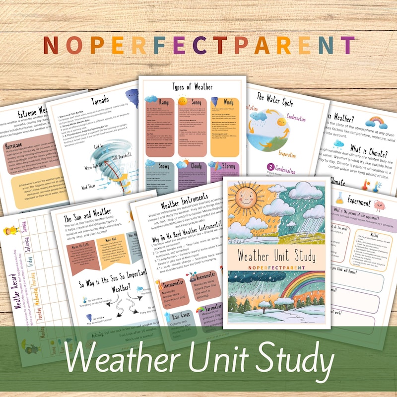 Weather Chart - Etsy