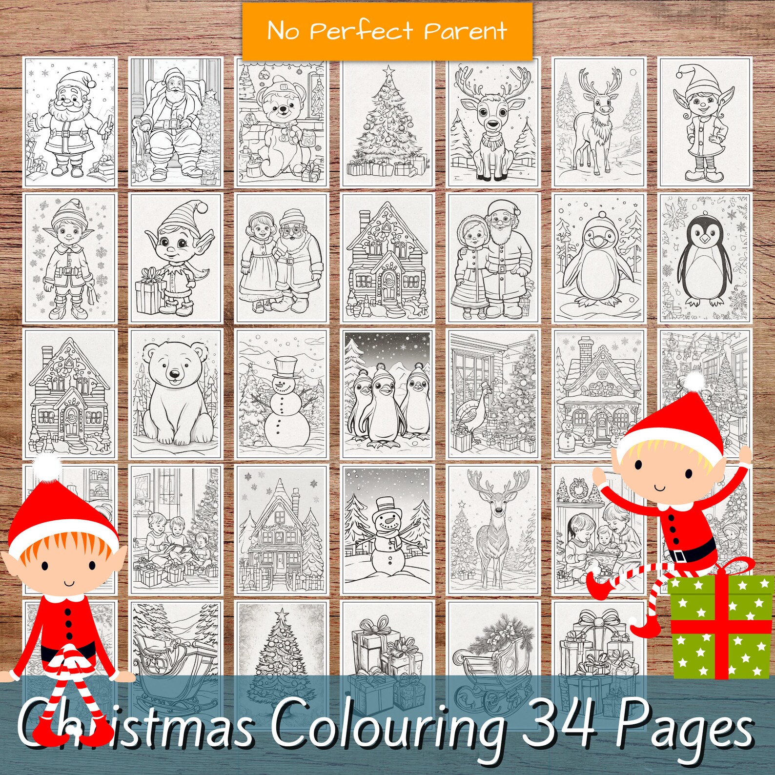 Christmas Colouring Activities for Kids Colouring Pages for Christmas ...