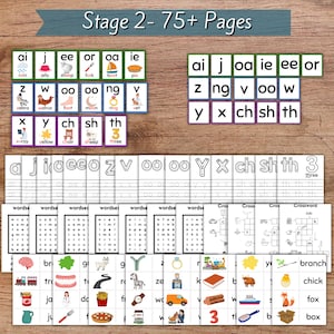 Homeschool Reading Bundle for Kids Reading Program for Children ...