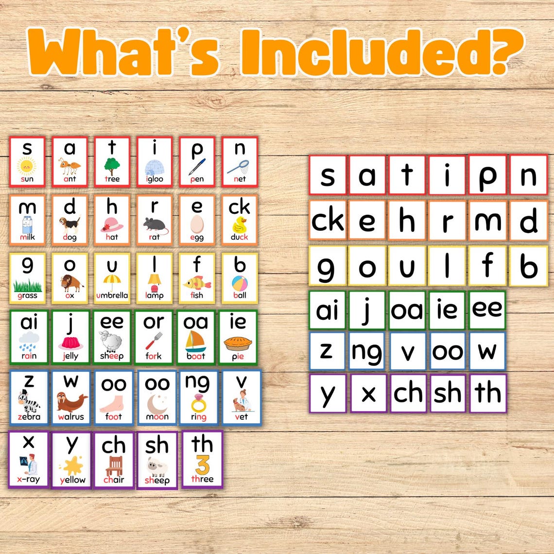 Printable Phonics Flashcards | Alphabet Sound Cards for Preschool ...