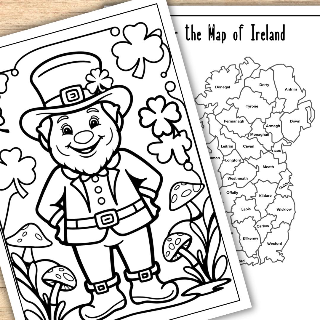 St. Patrick’s Day Irish Legends Unit Study for Kids Fun Printable ...