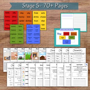 Homeschool Reading Bundle for Kids Reading Program for Children ...