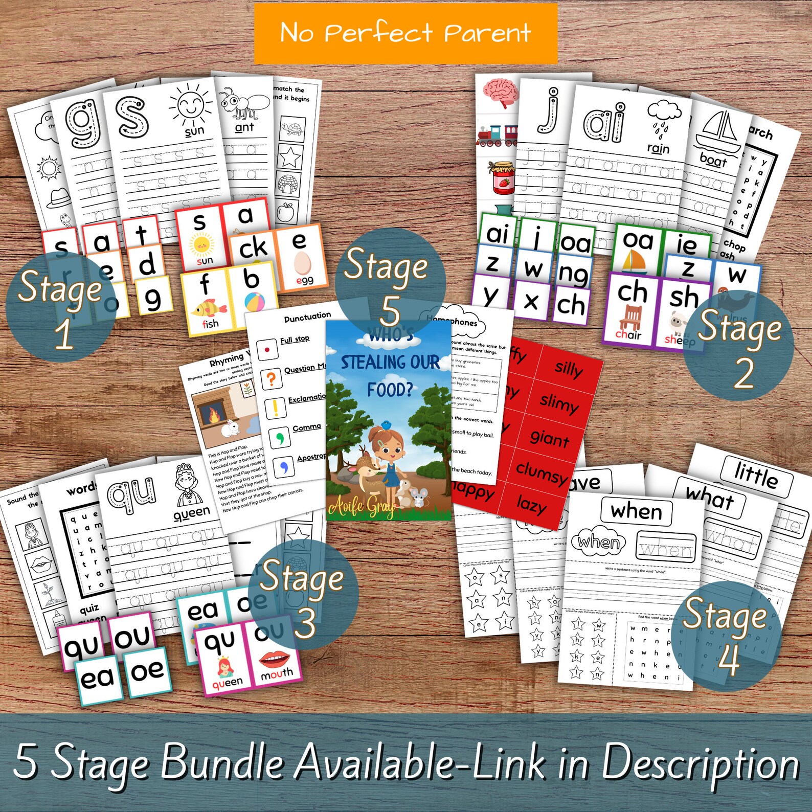 Teach Kids to Read Stage 4 Phonics Unit 70 Pages Instant Download ...