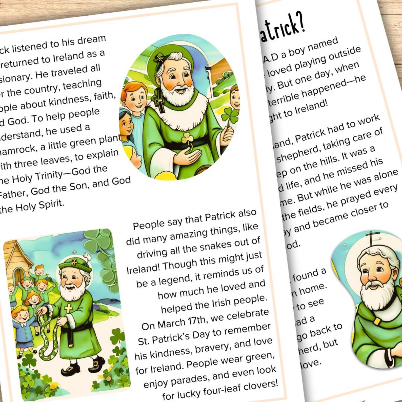St. Patrick’s Day Irish Legends Unit Study for Kids Fun Printable ...