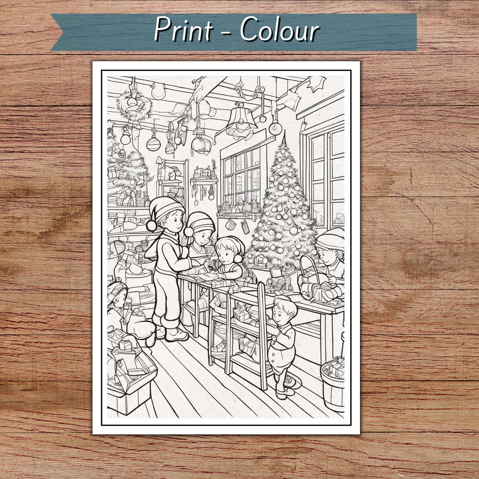 Christmas Colouring Activities for Kids Colouring Pages for Christmas ...