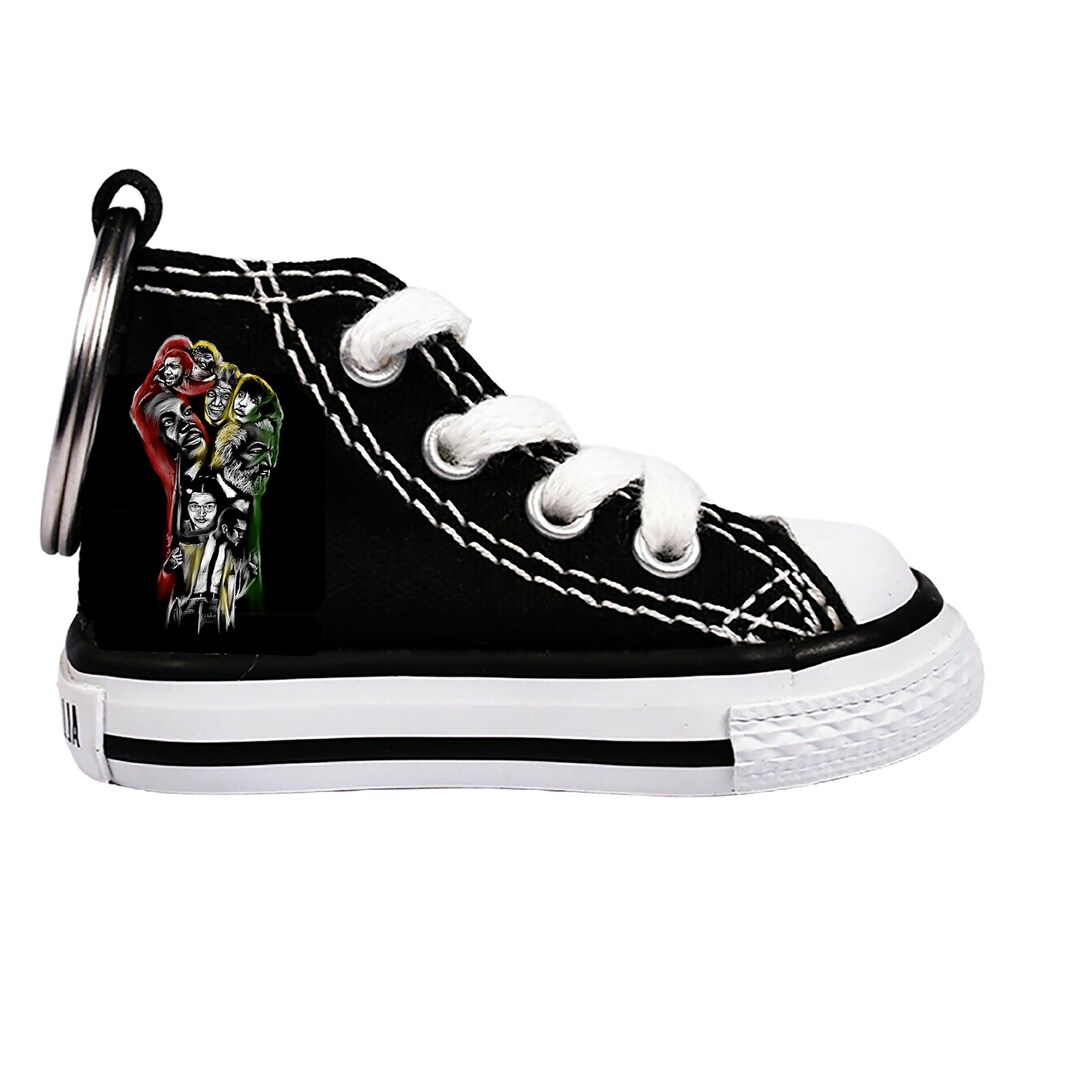 Fist of Knowledge Mini Converse Keychain - Symbol of Power, Strength ...