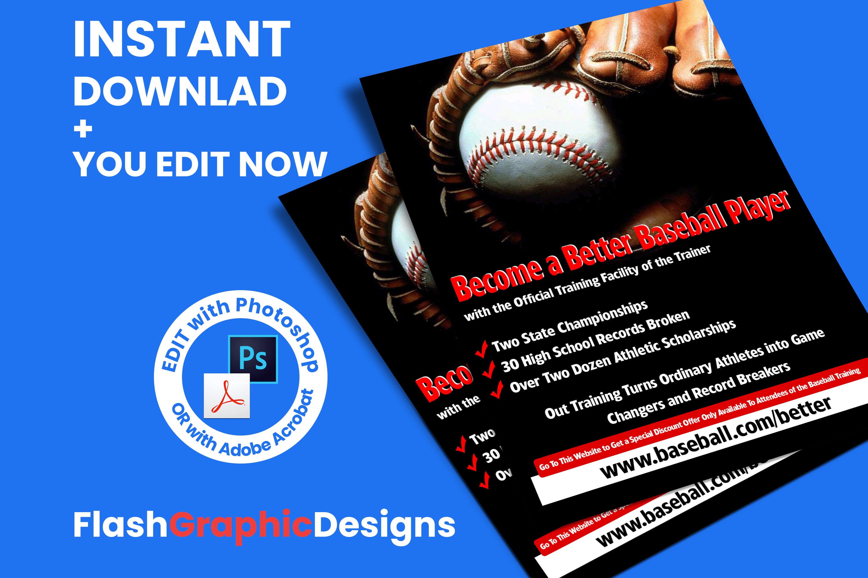 EDITABLE Baseball Flyer School Training Trainer Baseball Etsy EDITABLE Baseball Flyer School Training Trainer Baseball Etsy