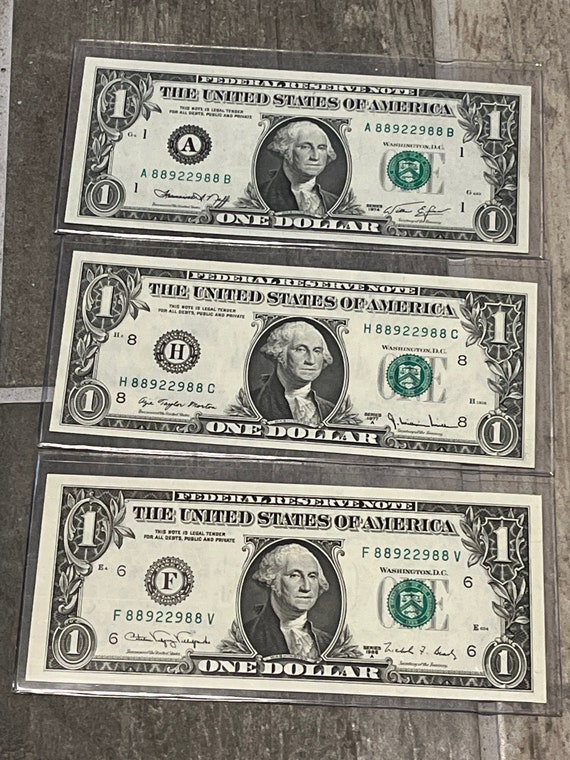 3 100 Dollar Bills
