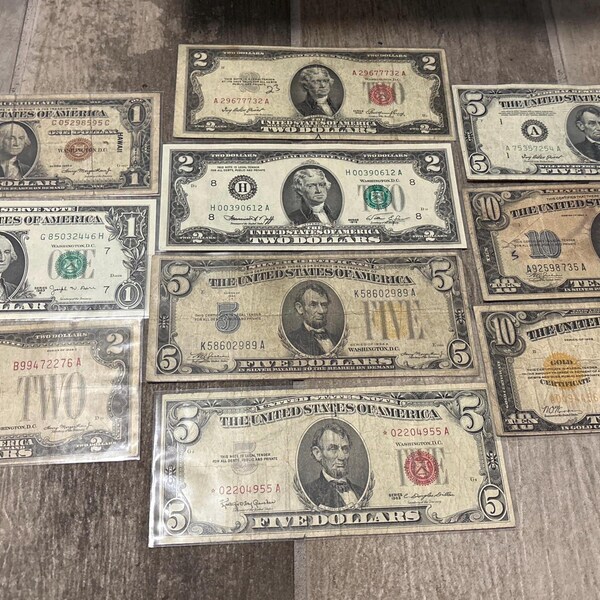Us Paper Currency - Etsy