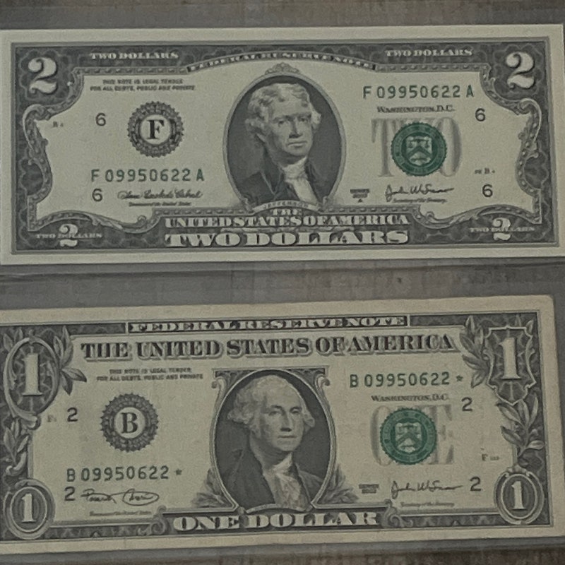Dollar Serial Numbers - Etsy