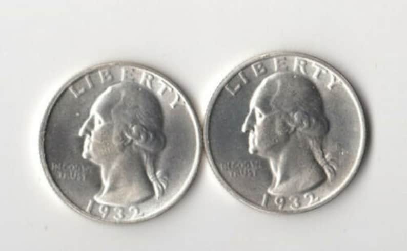 Novelty 2 Headed or 2 Tailed Washington Quarter Magic Trick US Coin ...