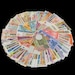 Collection of 100 Different World Mixed Foreign Banknotes Currency ...